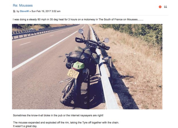 Tubeless Motorcycle Wheel Conversions | Adventure Motorcycling Handbook