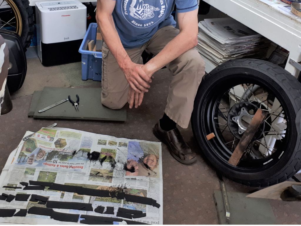 Tubeless DIY: Techniques, Sealants & Tapes | Adventure Motorcycling ...