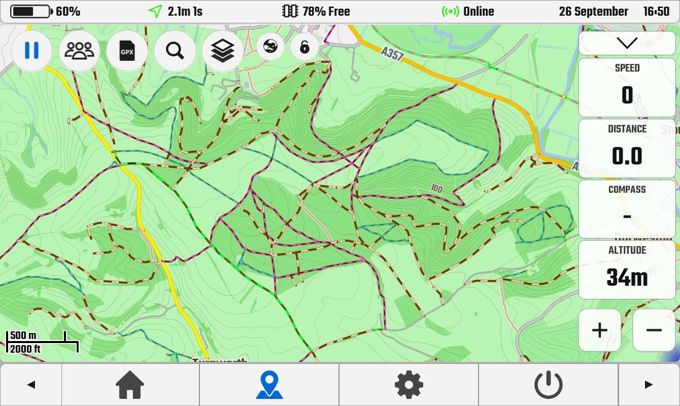 Tablet nav: OS (UK) vs GaiaGPS vs DMD2 | Adventure Motorcycling Handbook